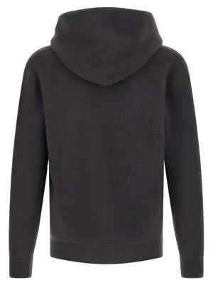 LEMAIRE Cashmere Blend Hooded Sweater - Gray