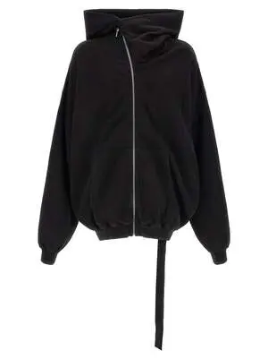 Rick Owens Mountain Hun' Hoodie - Black