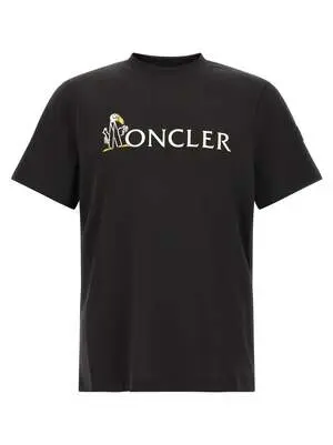 Moncler Mascot Logo T-shirt - Black