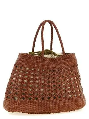 Dragon Diffusion Santa Cano Handwoven Leather Handbag