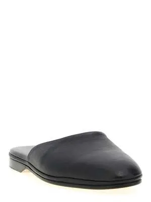 Brioni Leather Sabots
