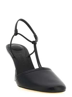 Jacquemus Les Sandales Pina Sculptural Heel Sandals