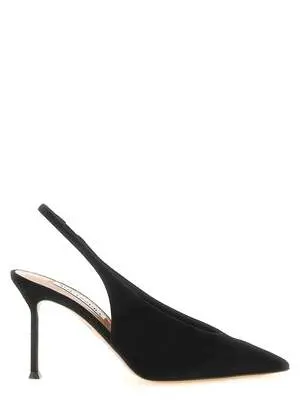 AQUAZZURA Voltaire Slingback Pumps - Black