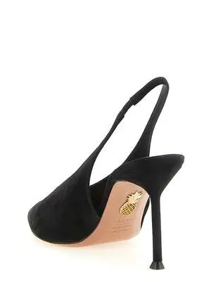 AQUAZZURA Voltaire Slingback Pumps - Black