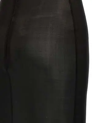 Magda Butrym Off-the-shoulder Midi Dress With Integrated Bustier