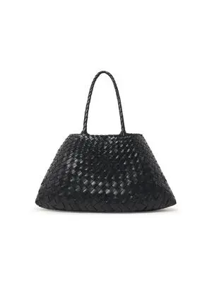 Dragon Diffusion Santa Croce Big' Leather Bag - Black