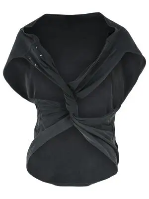 MAISON MARGIELA Twisted Cotton T-shirt
