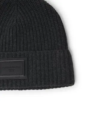 Dolce & Gabbana Grey Cashmere Beanie