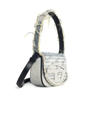DIESEL® 1dr Shoulder Bag In Light Leather And Tela