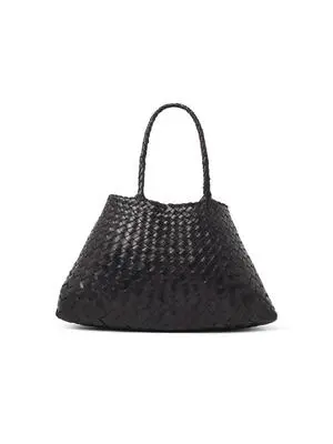 Dragon Diffusion Santa Croce Big' Dark Leather Bag - Brown