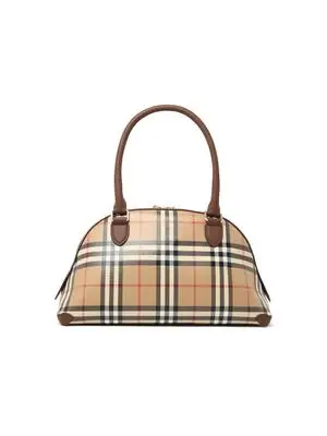 Burberry Small 'primrose' Bag In Beige Cotton Blend