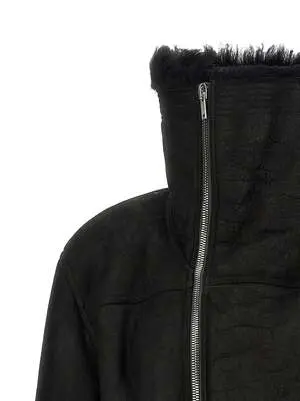 Rick Owens Cropped Flight' Jacket