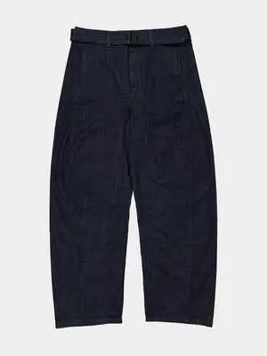 LEMAIRE Twisted Belted Denim Trousers