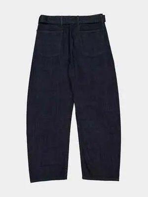 LEMAIRE Twisted Belted Denim Trousers