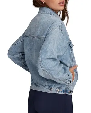 FAVORITE DAUGHTER Otto Cotton Denim Jacket