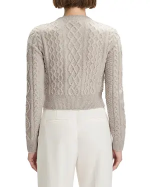 FAVORITE DAUGHTER The Eleanor Cable Knit Cardigan Sweater