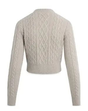 FAVORITE DAUGHTER The Eleanor Cable Knit Cardigan Sweater