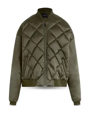 FAVORITE DAUGHTER The Favorite Bomber Quilted Jacket