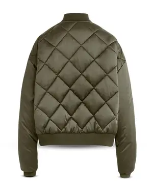 FAVORITE DAUGHTER The Favorite Bomber Quilted Jacket