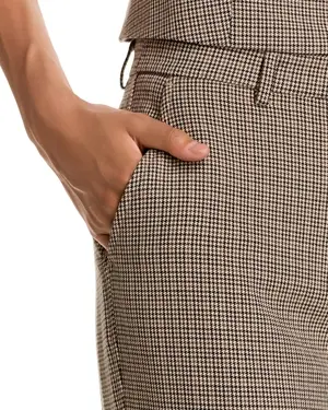 Aqua Printed Wide Leg Pants