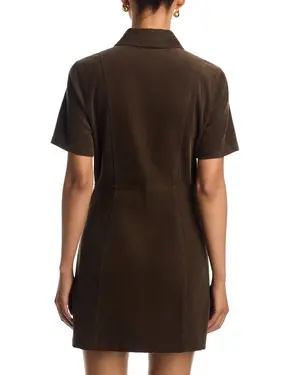 Paige Clementine Corduroy Shirt Dress