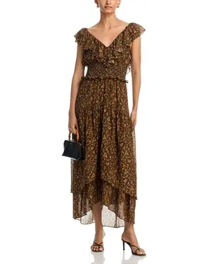 Paige Kiana Silk Blend Dress