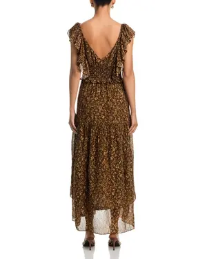 Paige Kiana Silk Blend Dress