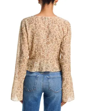 Paige Mila Blouse Printed Silk Blend