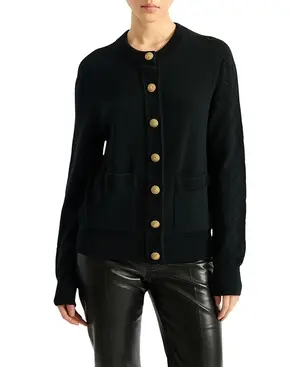 Balmain Knit Cardigan With Button Detail