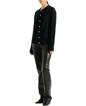 Balmain Knit Cardigan With Button Detail