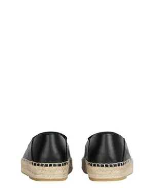 Balmain Leather Espadrilles