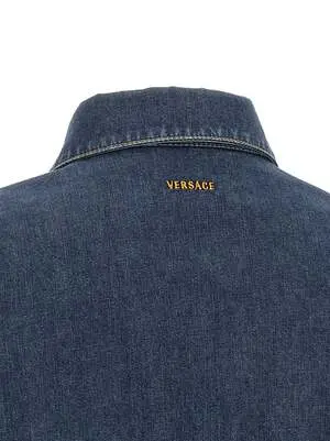 Versace Chambray Denim Dress