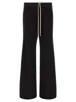Rick Owens Wide Pusher' Pants - Black