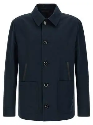 Brioni Desert' Jacket - Blue