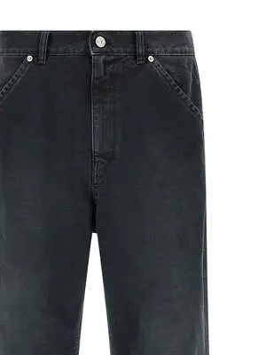 Marni Cargo Jeans In Cotton Denim