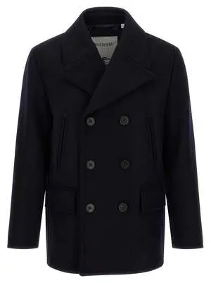 Burberry Shelborne' Coat - Blue