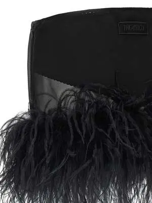 Attico Feather Skirt