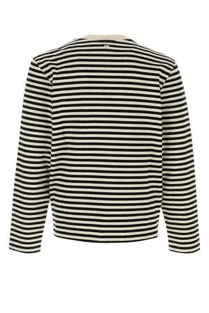 AMI Paris Embroidered Cotton T-shirt