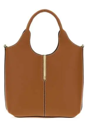TOD'S Leather Mini Shopping Bag - Brown