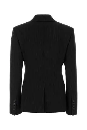 Andamane Embroidered Stretch Cotton Blend Bianca Blazer - Multicolor