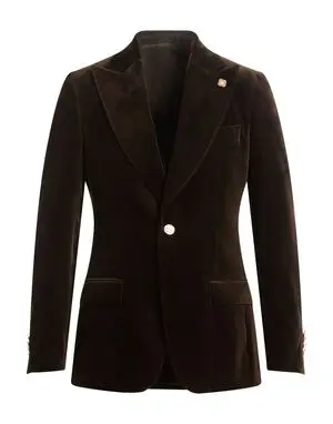 LARDINI Blazer Dark Size Cotton, Viscose