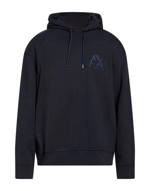 Armani Exchange Cotton French Terry Hoodie - Navy