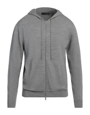 LARDINI Zip-up Knit Cardigan