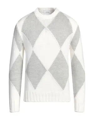 LARDINI Wool Intarsia-knit Sweater