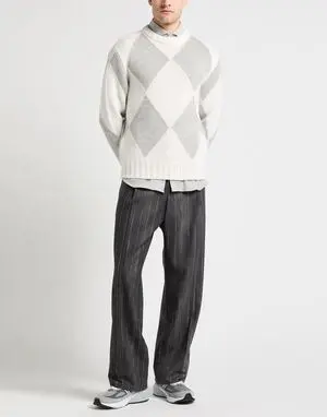 LARDINI Wool Intarsia-knit Sweater