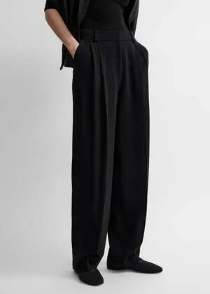 TOTEME Double-pleat Fluid Trousers
