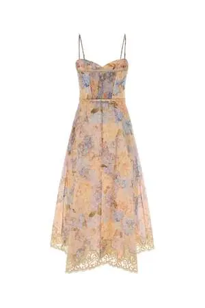 Zimmermann Printed Organdy Valiant Dress