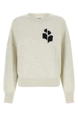 Isabel Marant Étoile Melange Sand Cotton Blend Marisans Sweater - Brown