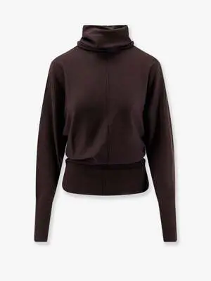 Soeur Lindsay Merino Wool Sweater - Brown