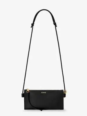 Loewe Joya Leather Crossbody Bag - Black